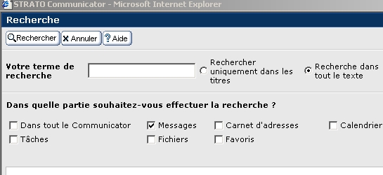 Comment puis-je effectuer une recherche plein texte dans les rendez ...