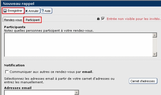 Comment est-ce que je crée un nouveau rappel dans STRATO Communicator?