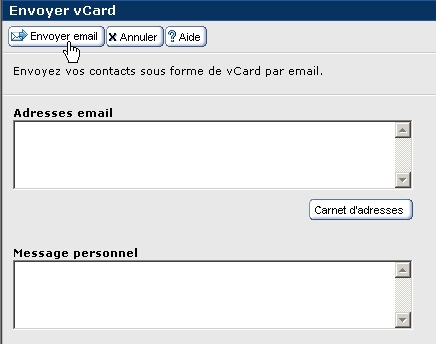 Comment gérer ma vCard (carte de visite) personnelle avec STRATO ...